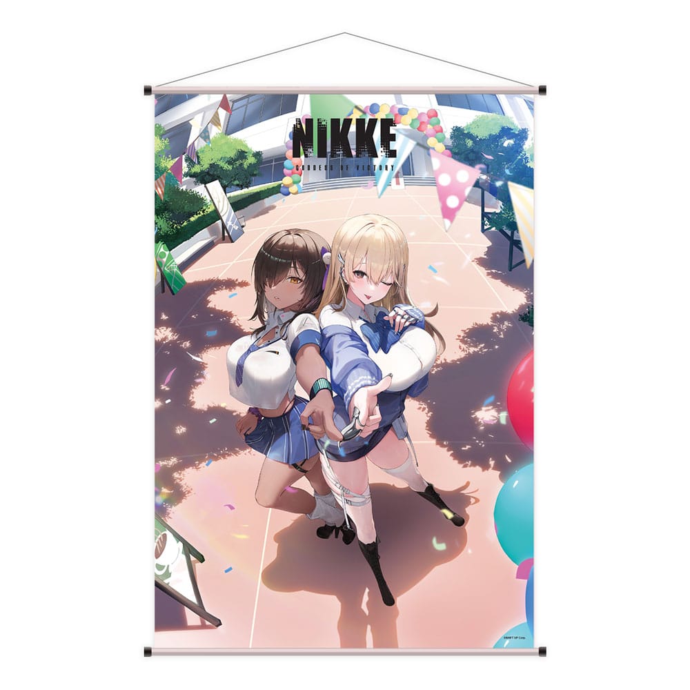 Goddess of Victory: Nikke Wallscroll Naga & Tia 60 x 90 cm – Popinabox